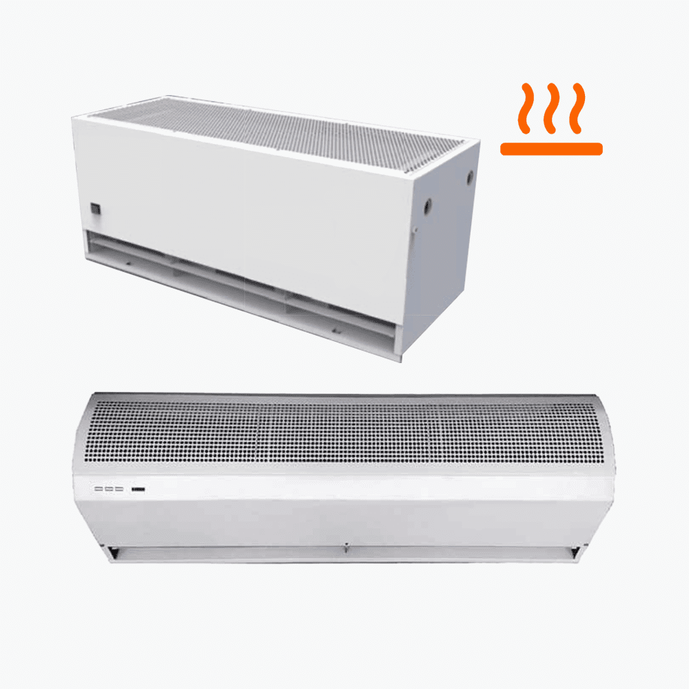 Air Curtain, with Heating Water Coils - Your Climate, Our Expertise